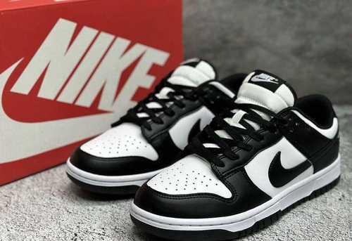 Кроссовки Nike dunk low Retro white Black Panda