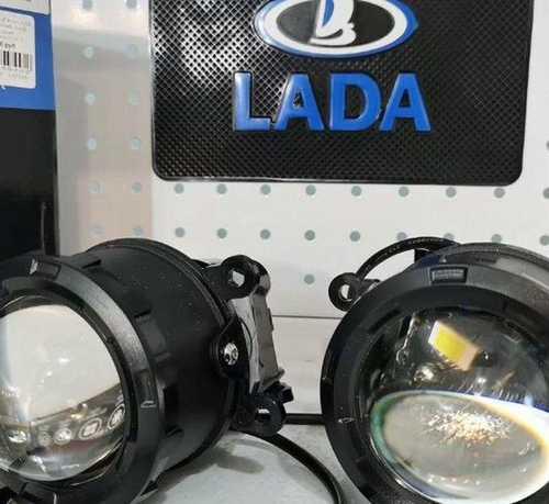 Противотуманки bi led LADA Vesta Granta Priora