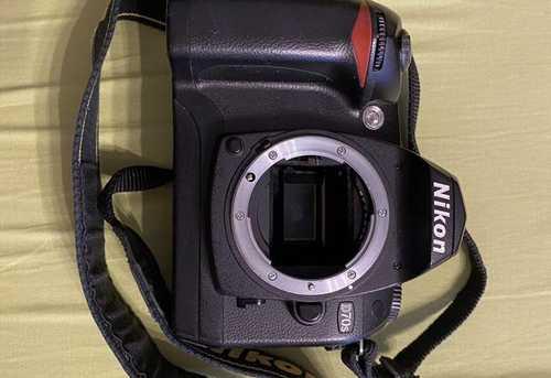 Nikon d70s фотоаппарат