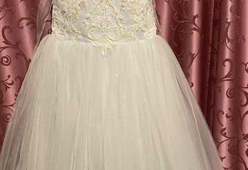 Платье для девочки (маленькая невеста,принцесса)