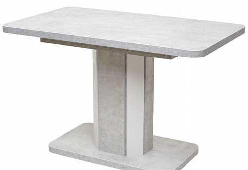 Стол Stork белый бетон 120x75 см