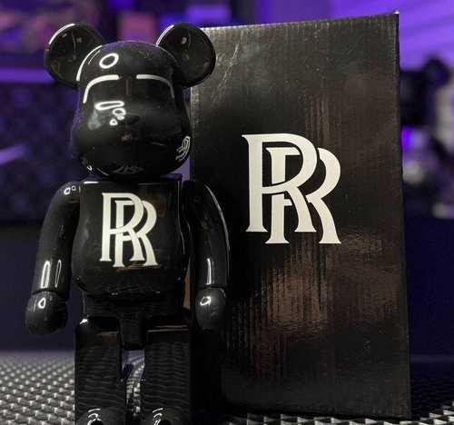 Bearbrick 28 см 400% rolls royce