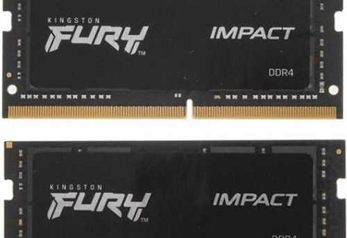 Kingston SO-dimm fury 2x32GB DDR4-3200 KF432S20IBK