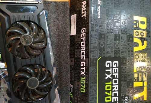 Видеокарта Palit GeForce GTX 1070 Dual 8GB