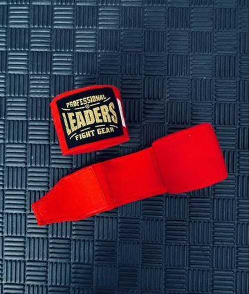 Бинты боксерские leaders semi elastic 50/50 3,5 м