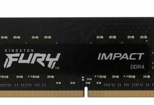 Оперативная память sodimm Kingston fury Impact, 16