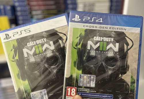 Call of duty modern warfare 2 ps4/ps5 новый диск