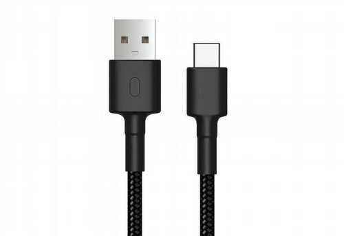 Кабель Mi Braided USB Type-C Cable 100см Black (SJ
