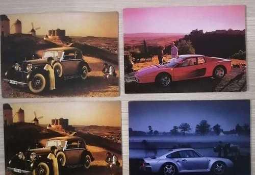 Набор открыток гдр с ретро автомобилями