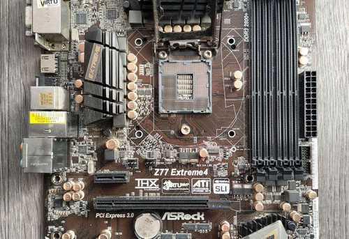 ASRock Z77 Extreme4 сокет 1155