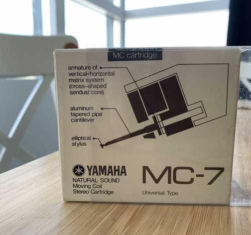 Yamaha MC-7 картотдж, звукосниматель MC типа