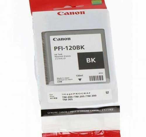 Картридж canon PFI-120 BK черный (2885C001)