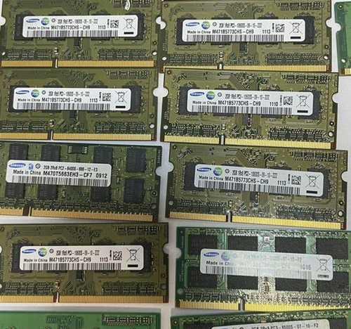 Оперативная память для ноутбука ddr3 2gb samsung