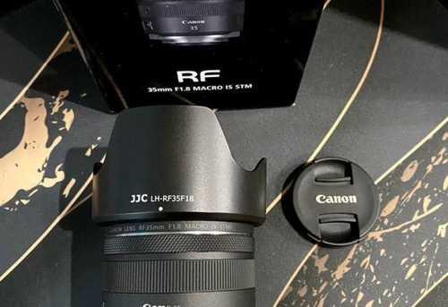 Объектив Canon RF 35mm f/1.8 Macro IS STM