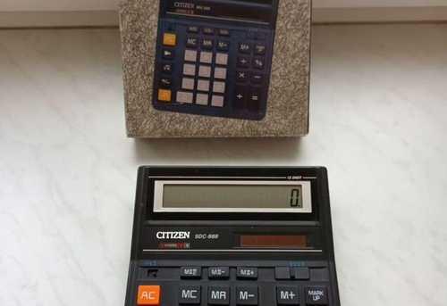 Калькулятор citizen SDC -888