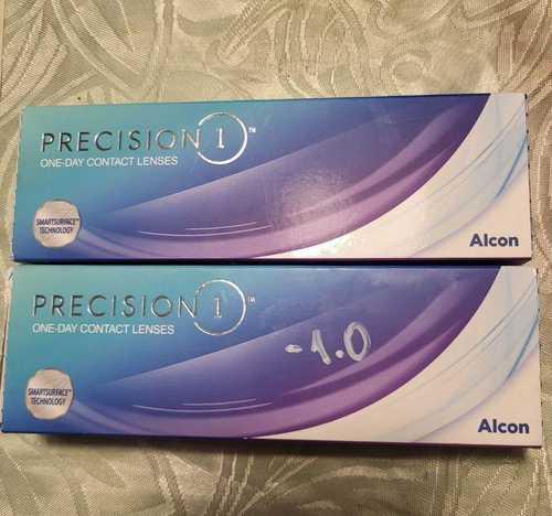 Линзы контактные alcon precision 1 (1.0)