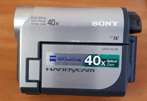 Видеокамера sony handycam DCR-HC38