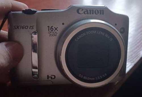 Компактный фотоаппарат canon powershot sx160 is