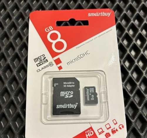 Карта памяти microsd 8