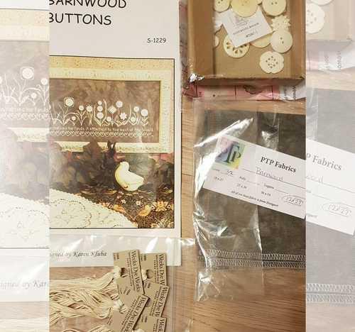 Rosewood Manor Barnwood Buttons набор