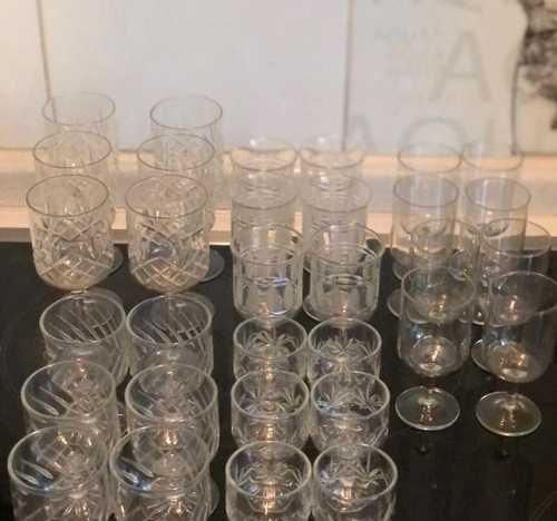 Рюмки Светлановский хрусталь СССР