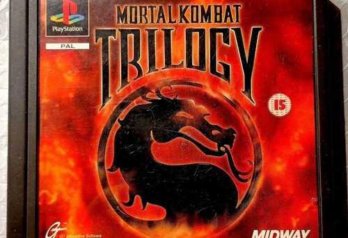 Mortal kombat Trilogy Ps1 оригинальный диск