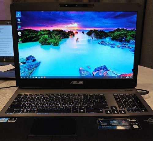 Asus G75V 17" i7 8-ядер 8Gb/1256SSD/4Gb GTX 192bit