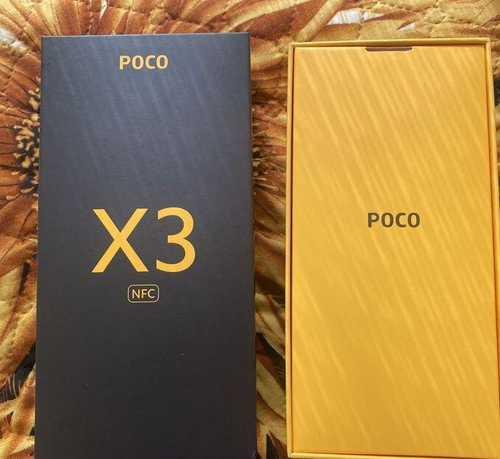 Коробка от Poco x3
