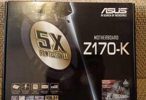 Комплект asus z170-K и i7-6700