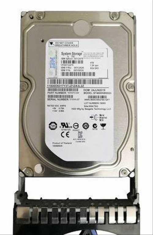 Жесткий диск IBM 4Tb 00Y2475 00Y2426 00MJ129 SAS