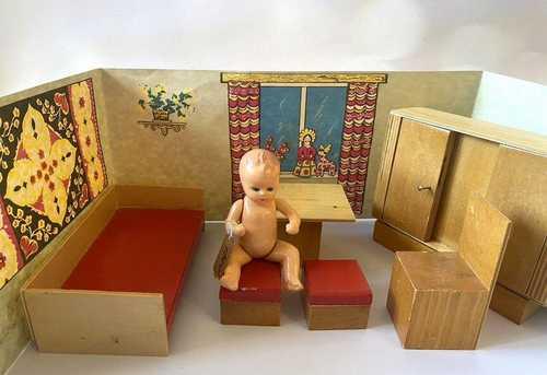 Набор кукольной мебели, СССР