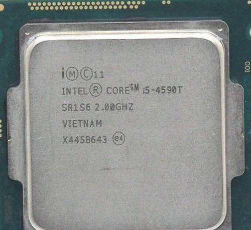 Процессор Intel Core i5-4590T 2.0 (3.0) Ghz S-1150
