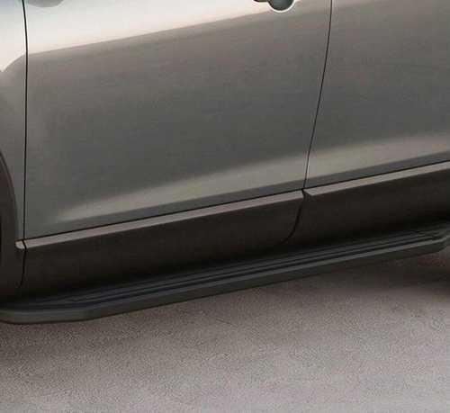 Подножки боковые пороги Volkswagen Amarok Restylin
