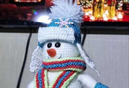 Снеговик. Новогодняя мягкая игрушка