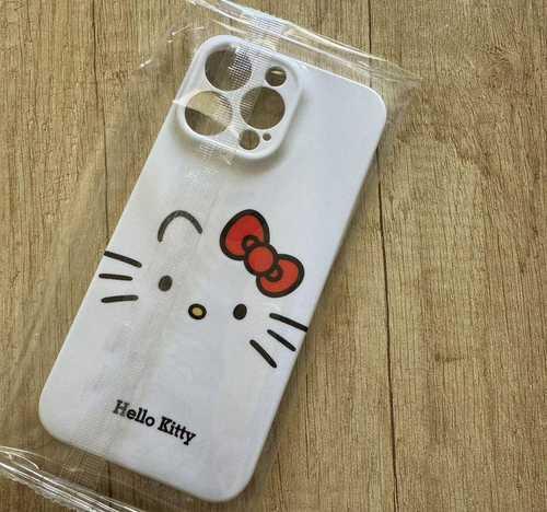 Чехол на iPhone 15 pro max hello kitty