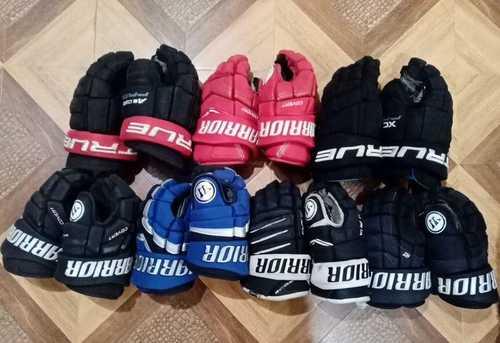 Краги хоккейные перчатки Warrior