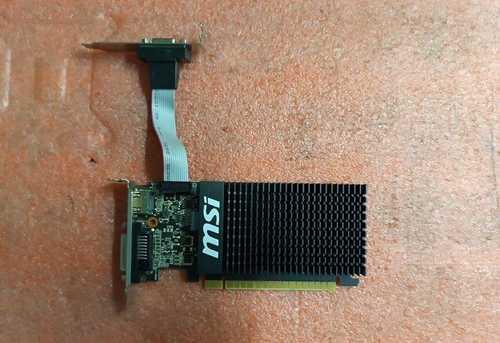 MSI GeForce GT 710 Silent LP 2Gb с гарантией