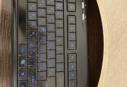 Клавиатура a4tech с синей подсветкой