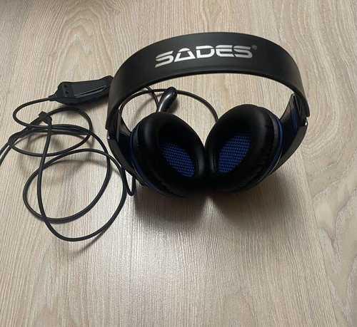 Игровые наушники Sades SA-701 Tpower