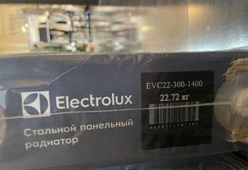 Стальной радиатор Electrolux EVC22-300-1400 новый