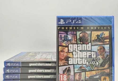 Игра Grand Theft Auto V (GTA5) (PS4, русские субти