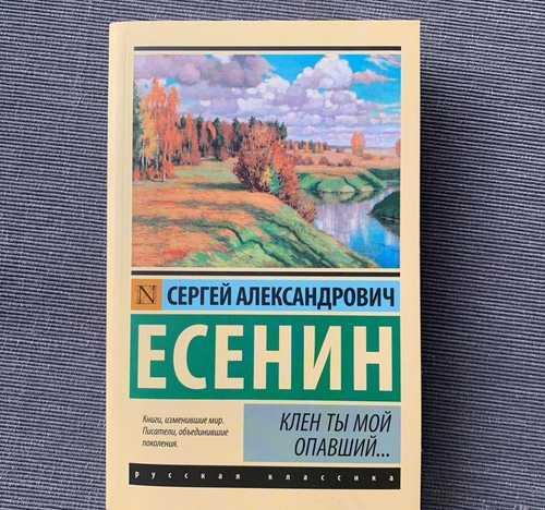 Книга Есенин клен ты мой опавший
