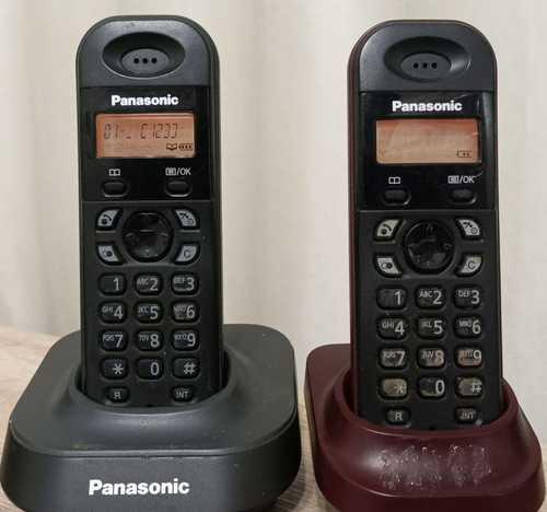 Радиотелефон Panasonic 2 трубки