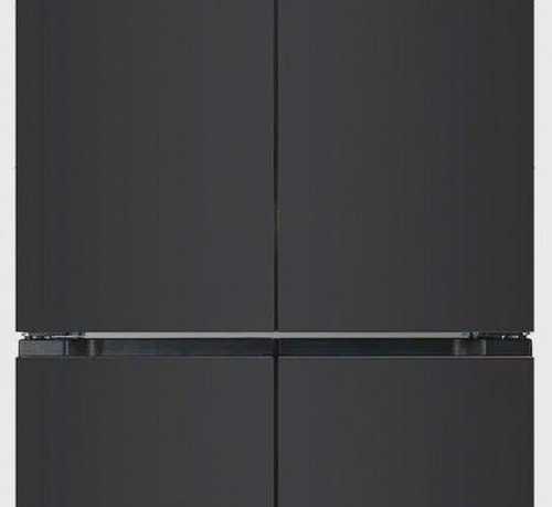 Холодильник Tesler RCD-482I (черное стекло) Новый