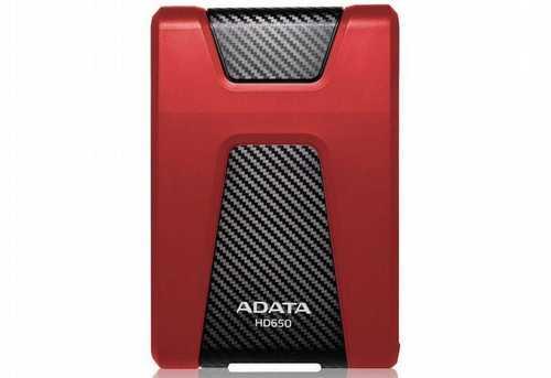 Внешний HDD A-Data HD650 1Tb, красный (AHD650-1TU3