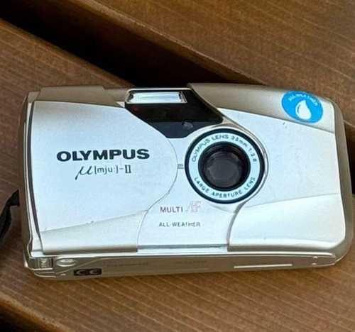 Фотоаппарат мыльница пленочный Olympus mju ll