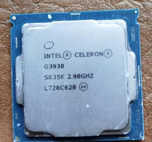 Процессор Intel Celeron G3930