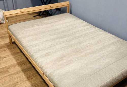 Кровать IKEA двуспальная 145x200