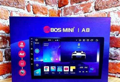 Bos mini A8 4/64gb (9, 10 дюймов) на все авто