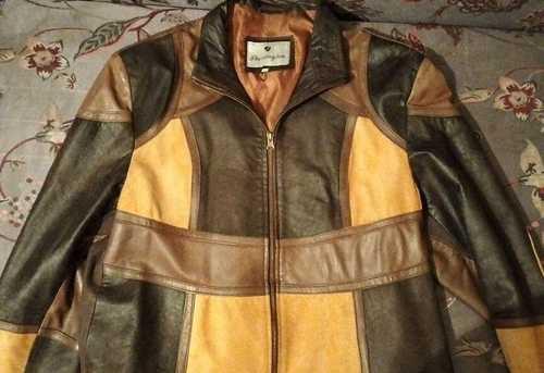 Куртка кожаная женская 42 размер